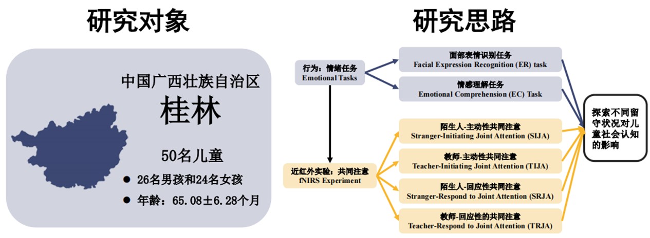 李辉教授团队：留守儿童在共同注意时前额叶复杂性降低： 基于多变量多尺度样本熵分析的 fNIRS 研究